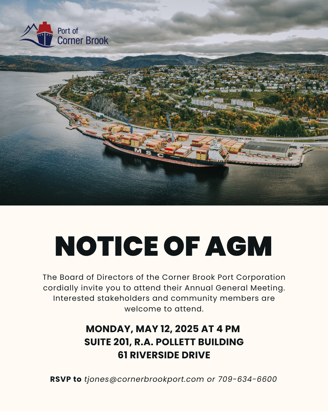 News – Corner Brook Port